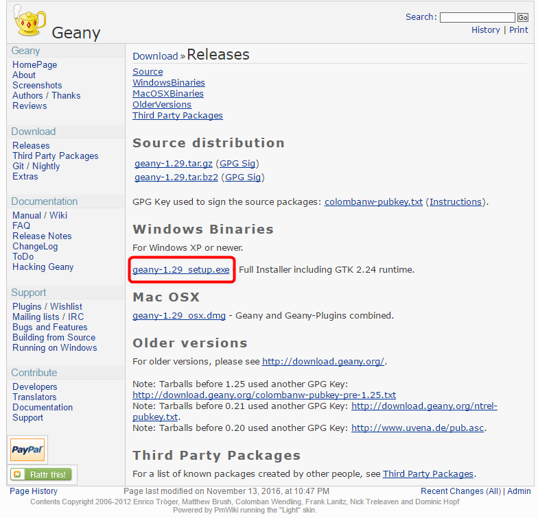 WindowsにGeanyをインストールする方法（詳細版） | Memoteki