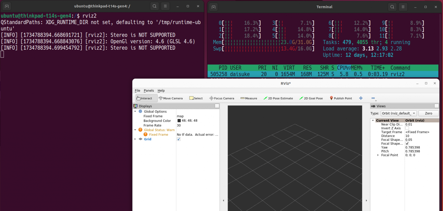 Ubuntu 20.04と最新Intel CPUでRVizを動かすDocker設定 | Memoteki